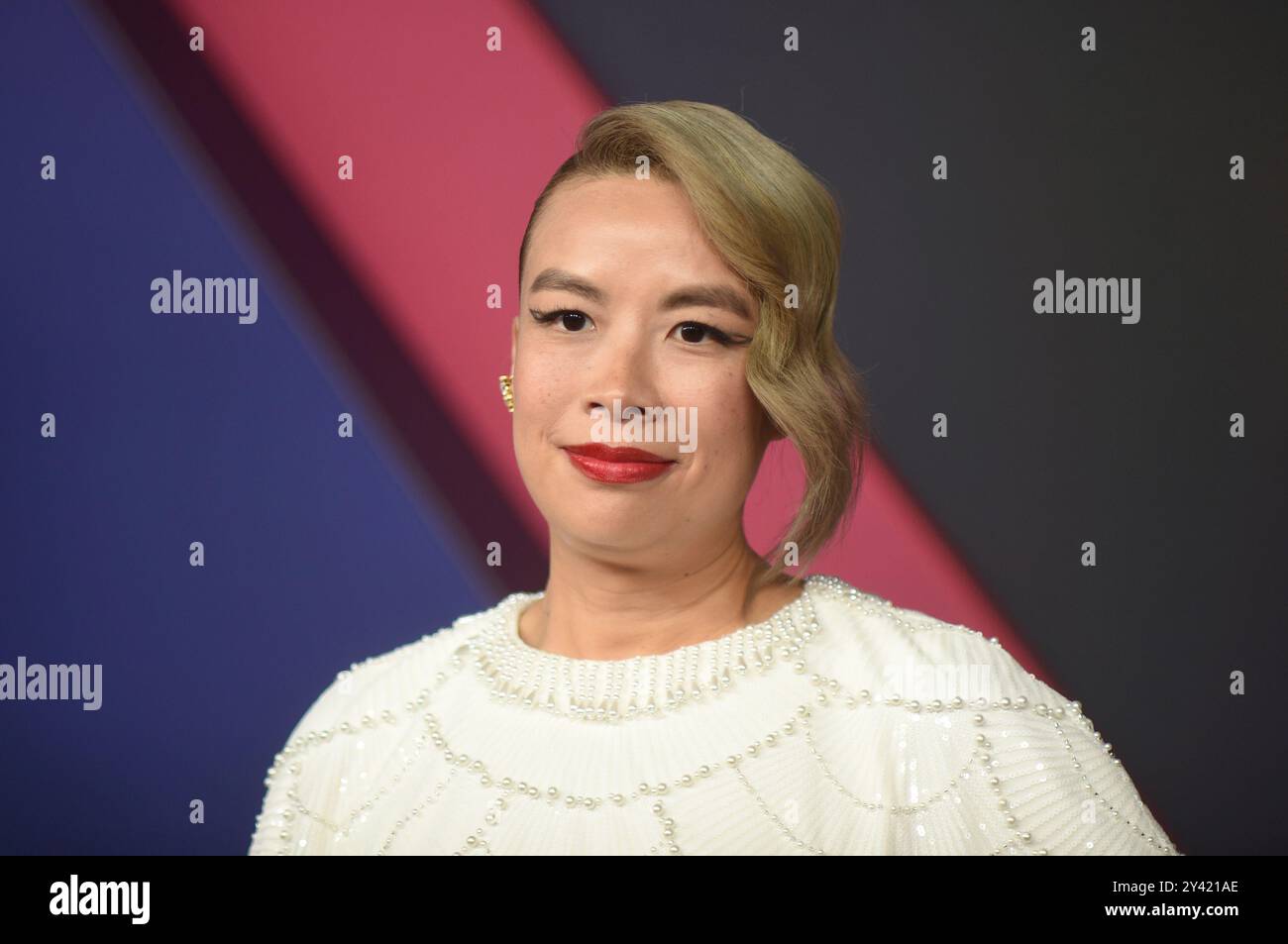 April Shih arrives at the 76th Primetime Emmy Awards on Sunday, Sept ...