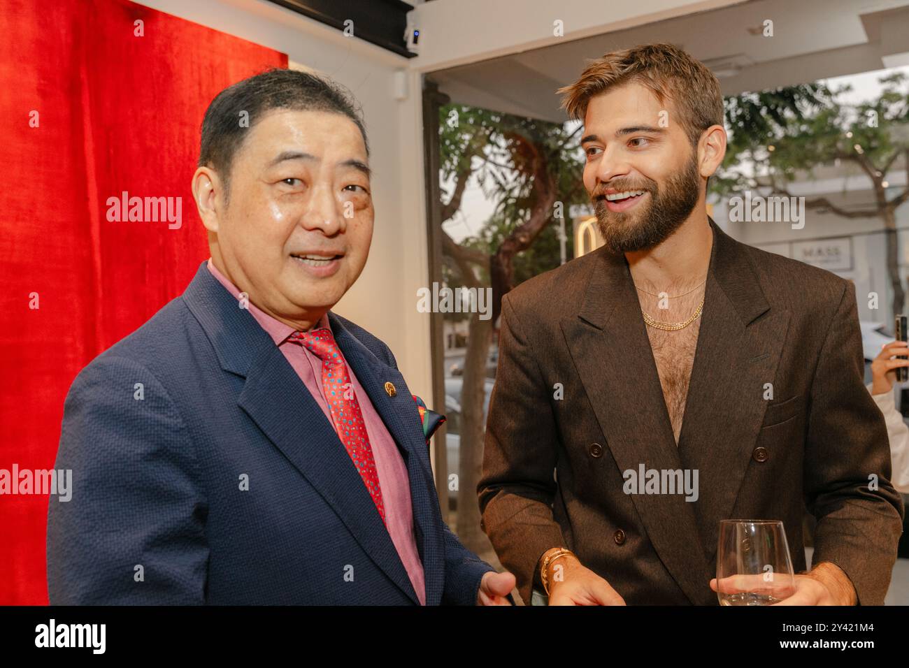 Joey Zhou TV Host & founder of Los Angeles Beverly Arts (LABA) & Vlad ...