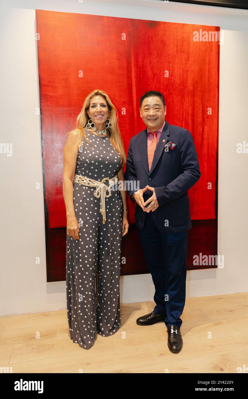 Joey Zhou TV Host founder of Los Angeles Beverly Arts (LABA) & Judith ...