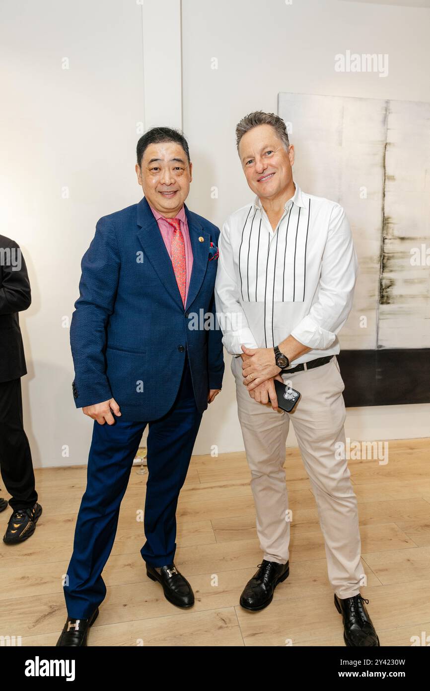 Joey Zhou TV Host & founder of Los Angeles Beverly Arts (LABA) & Lars Hypko Architectural ...