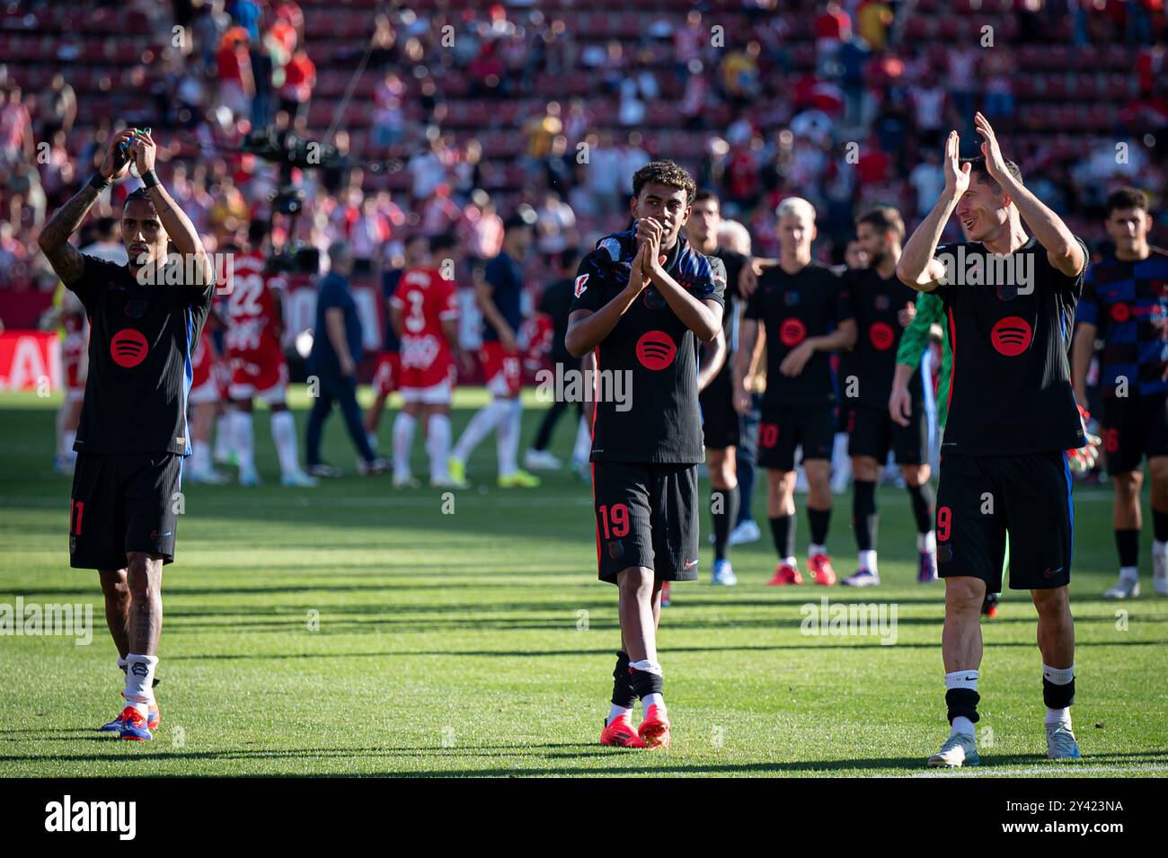 Lamine yamal raphinha lewandowski hi-res stock photography and images ...