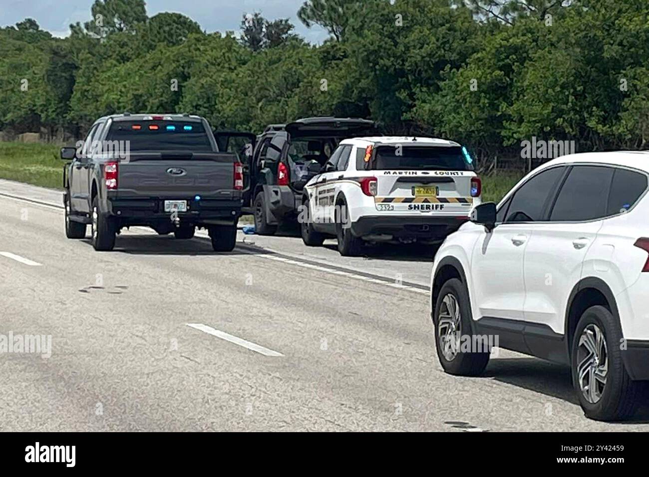 This photo provided by the Martin County Sheriff's Office shows Sheriff ...