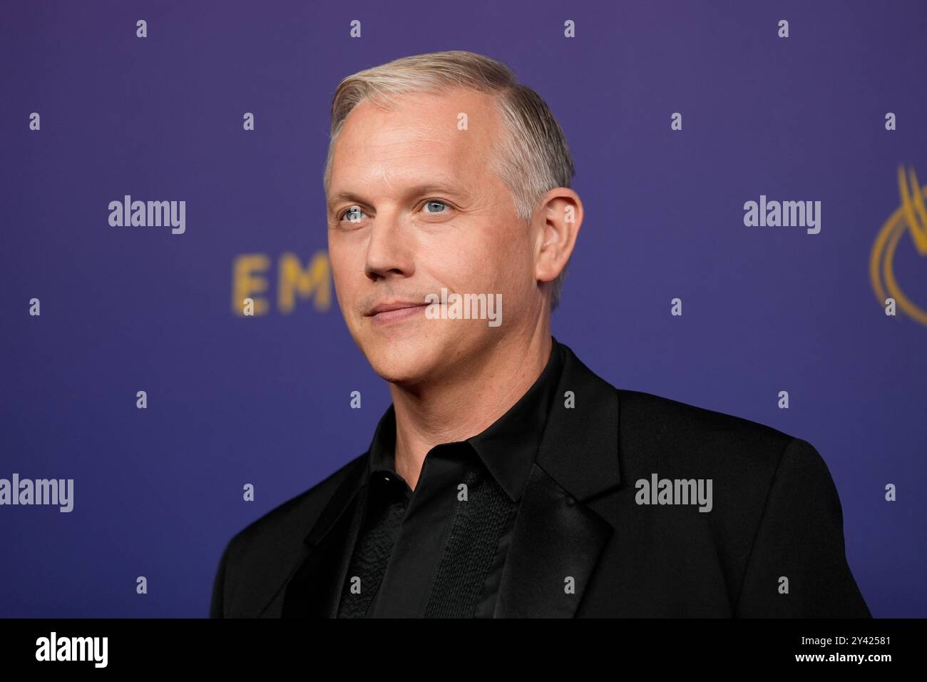Abe Sylvia arrives at the 76th Primetime Emmy Awards on Sunday, Sept ...