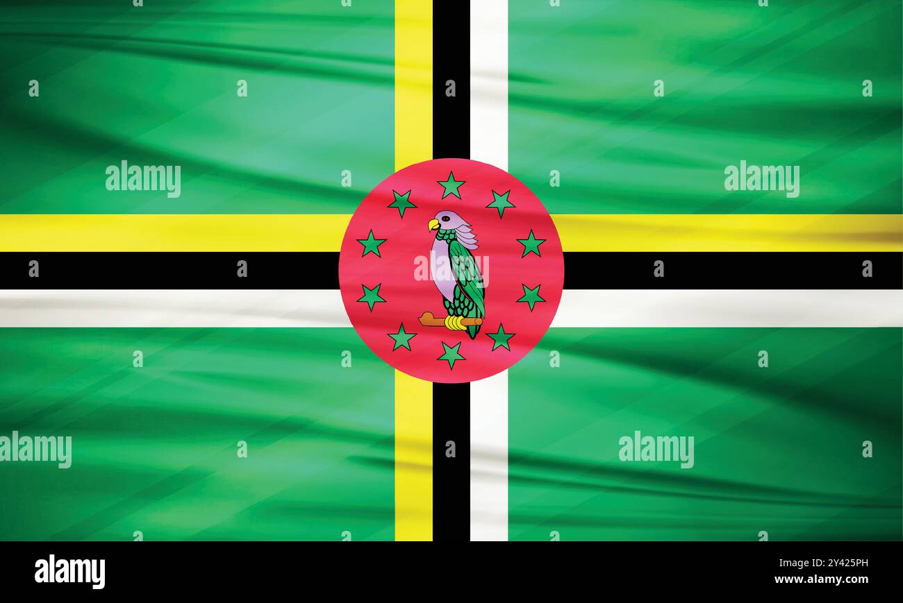 Editable vector dominica country flag hi-res stock photography and ...