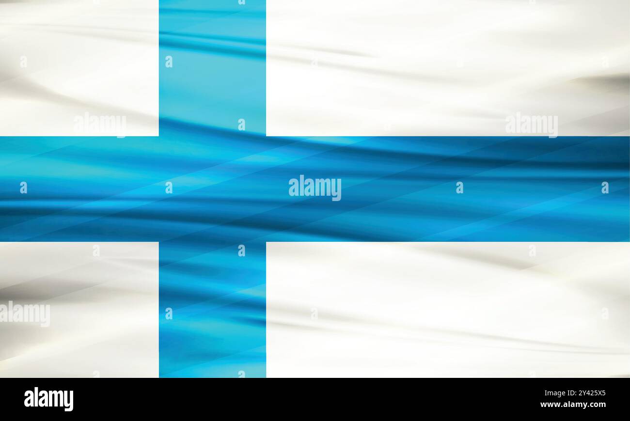 Editable finland flag vector hi-res stock photography and images - Alamy