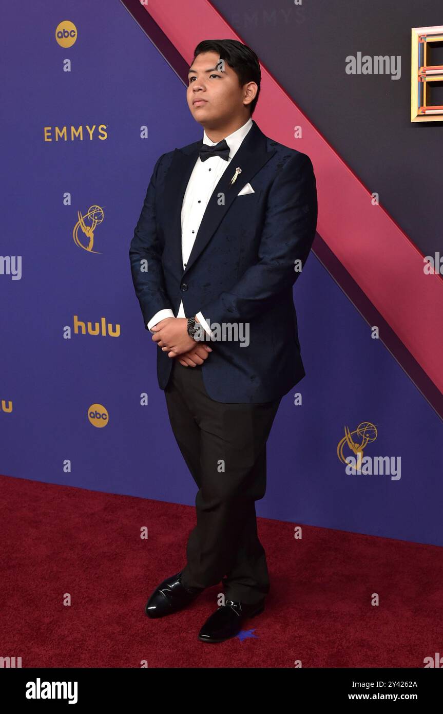 Lane Factor arrives at the 76th Primetime Emmy Awards on Sunday, Sept ...