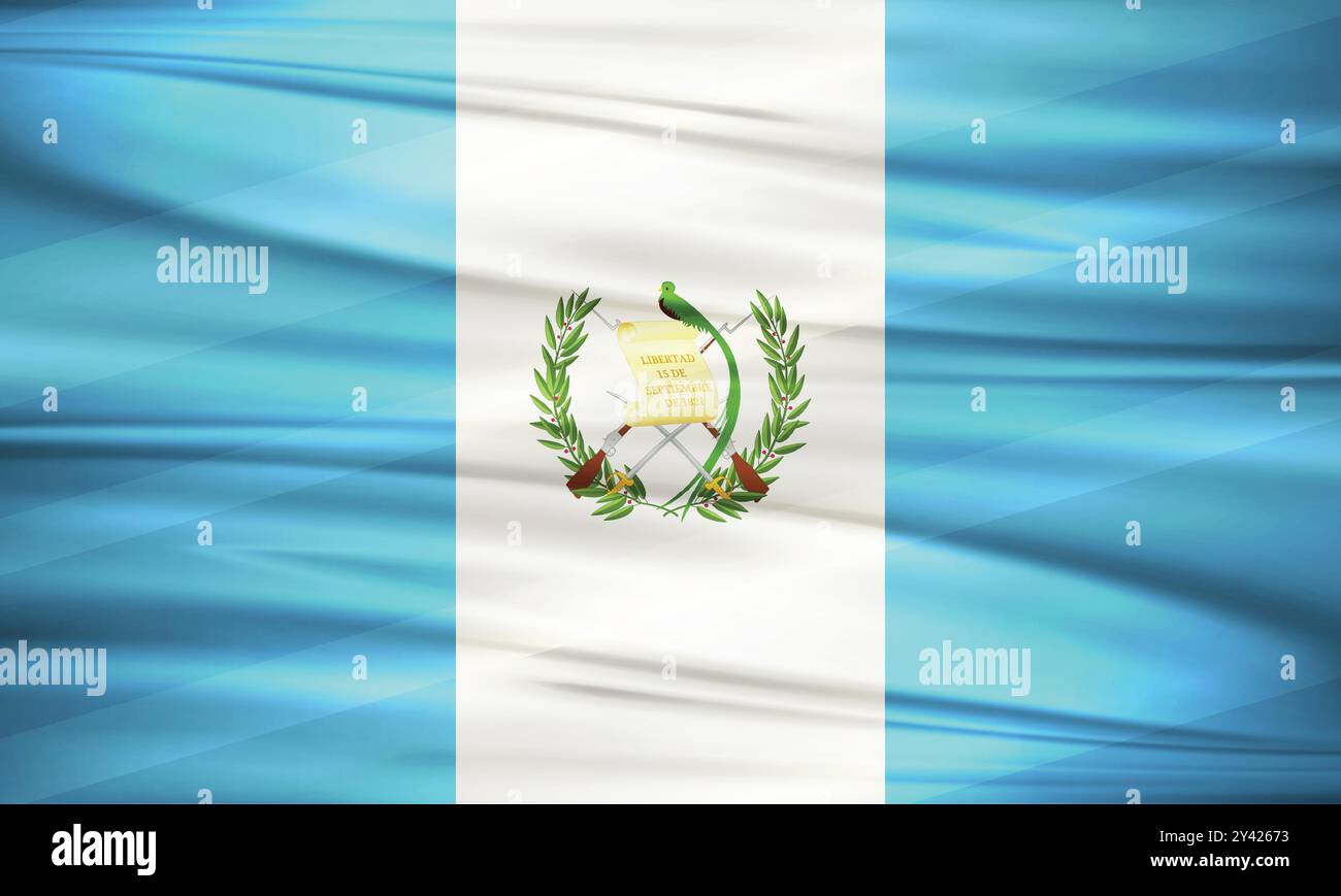Editable guatemala flag vector hi-res stock photography and images - Alamy