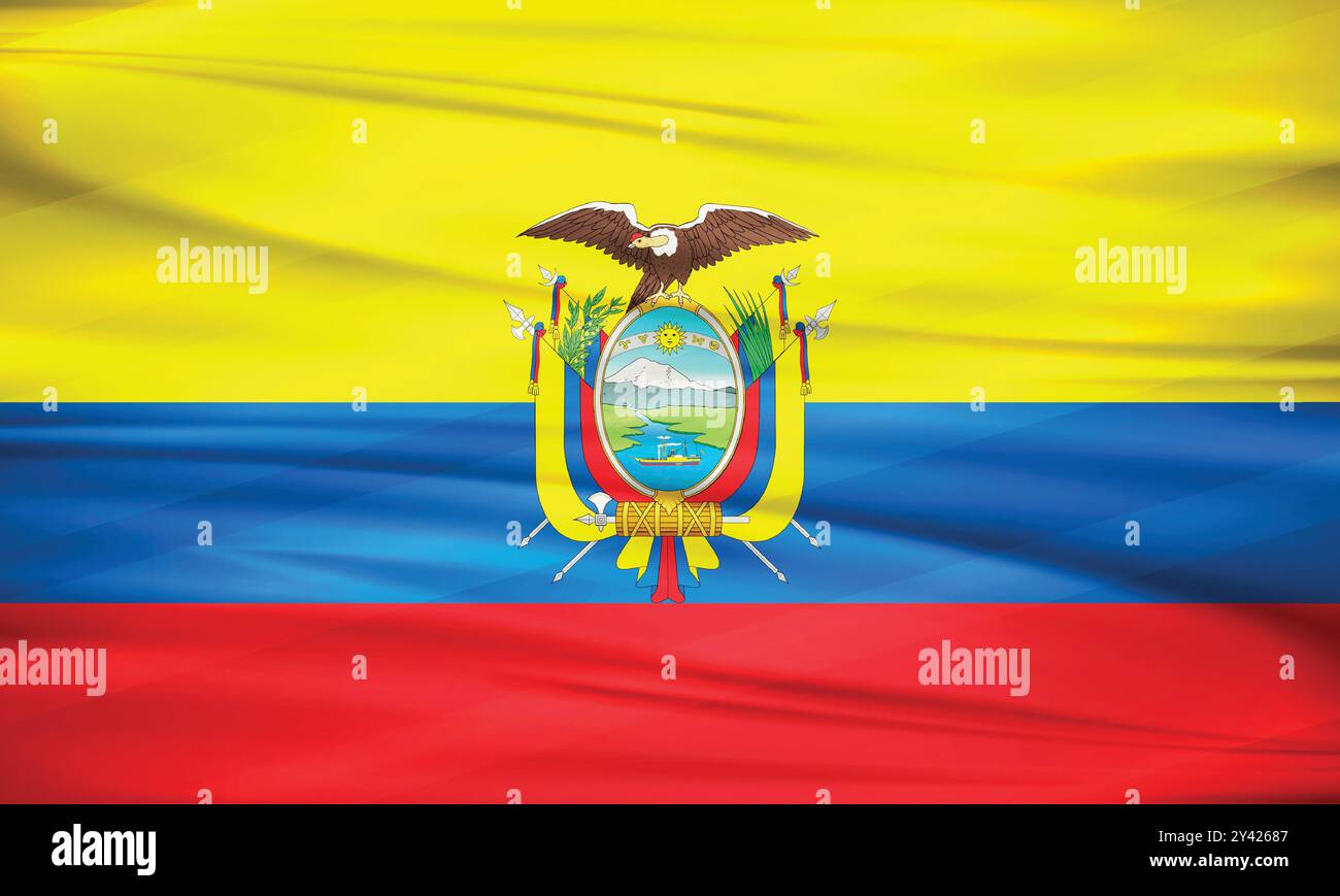 Editable vector ecuador country flag hi-res stock photography and ...