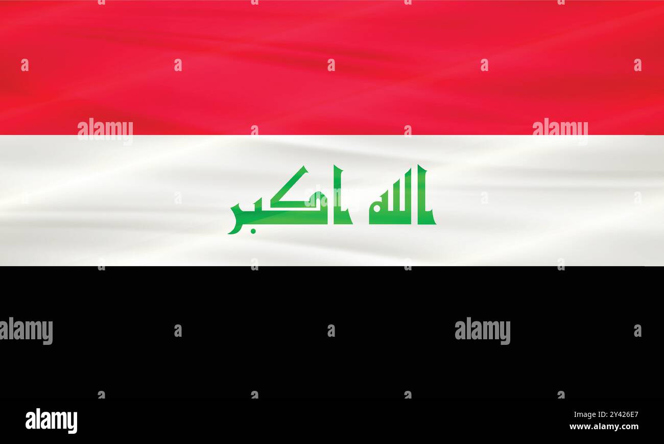 Editable vector iraq country flag hi-res stock photography and images ...