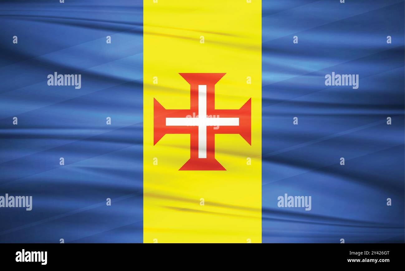 Editable vector madeira country flag hi-res stock photography and images - Alamy
