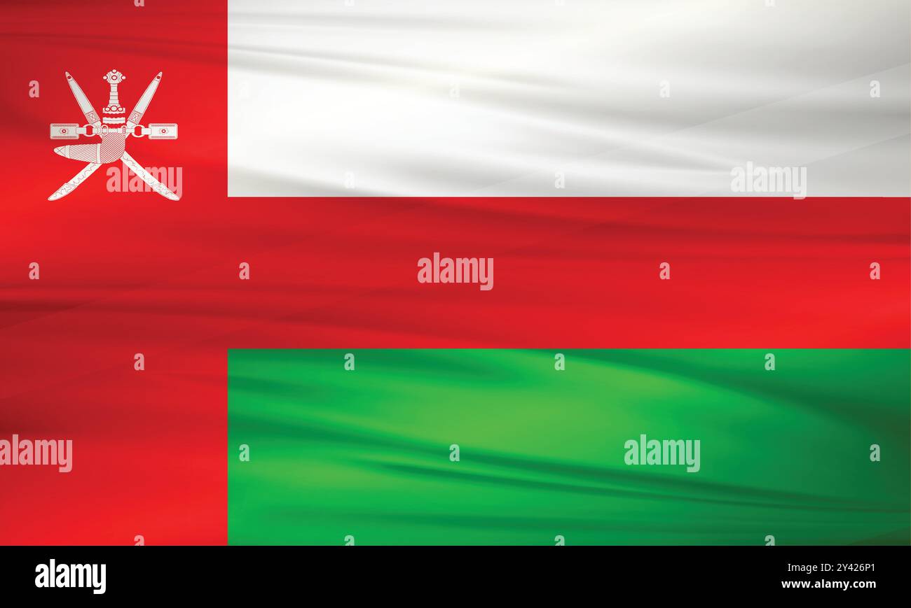 Editable oman flag vector hi-res stock photography and images - Alamy