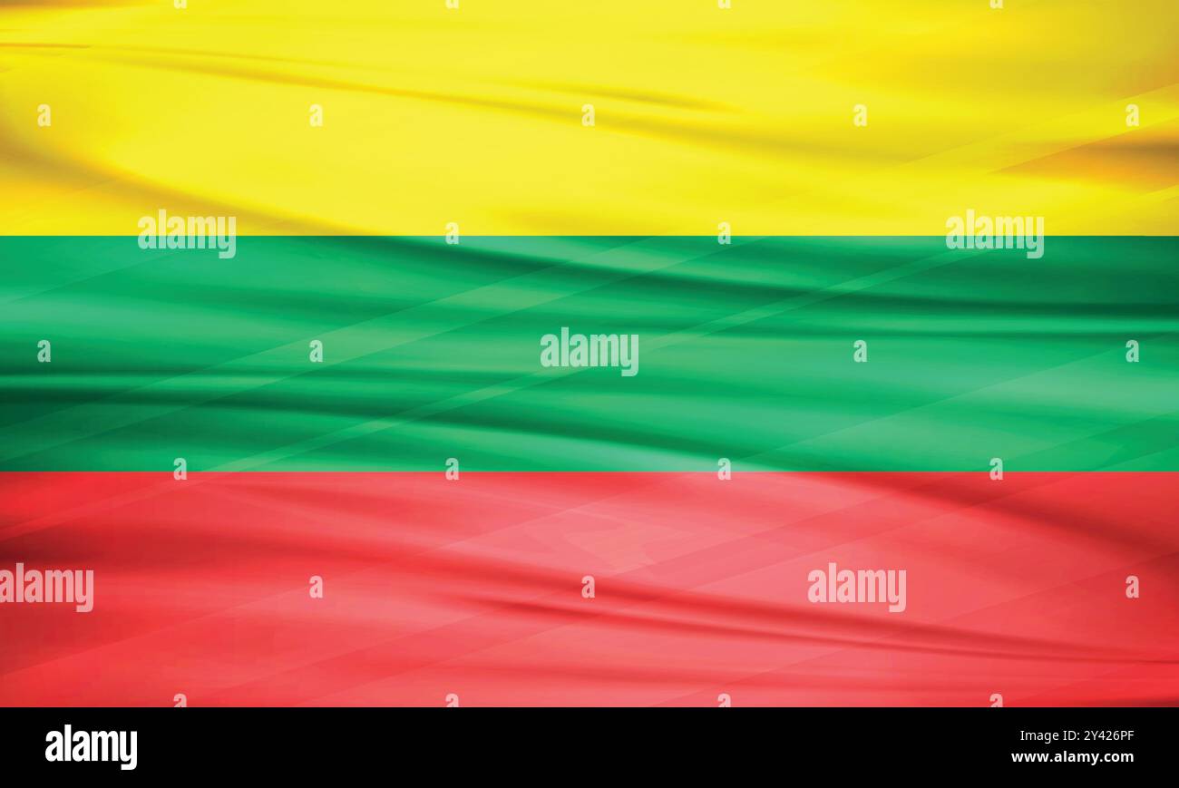 Editable vector lithuania country flag hi-res stock photography and ...