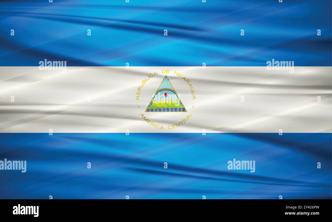 Editable vector nicaragua country flag hi-res stock photography and ...