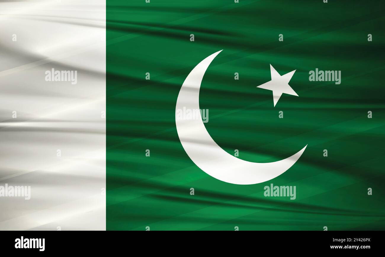 Editable pakistan flag vector hi-res stock photography and images - Alamy
