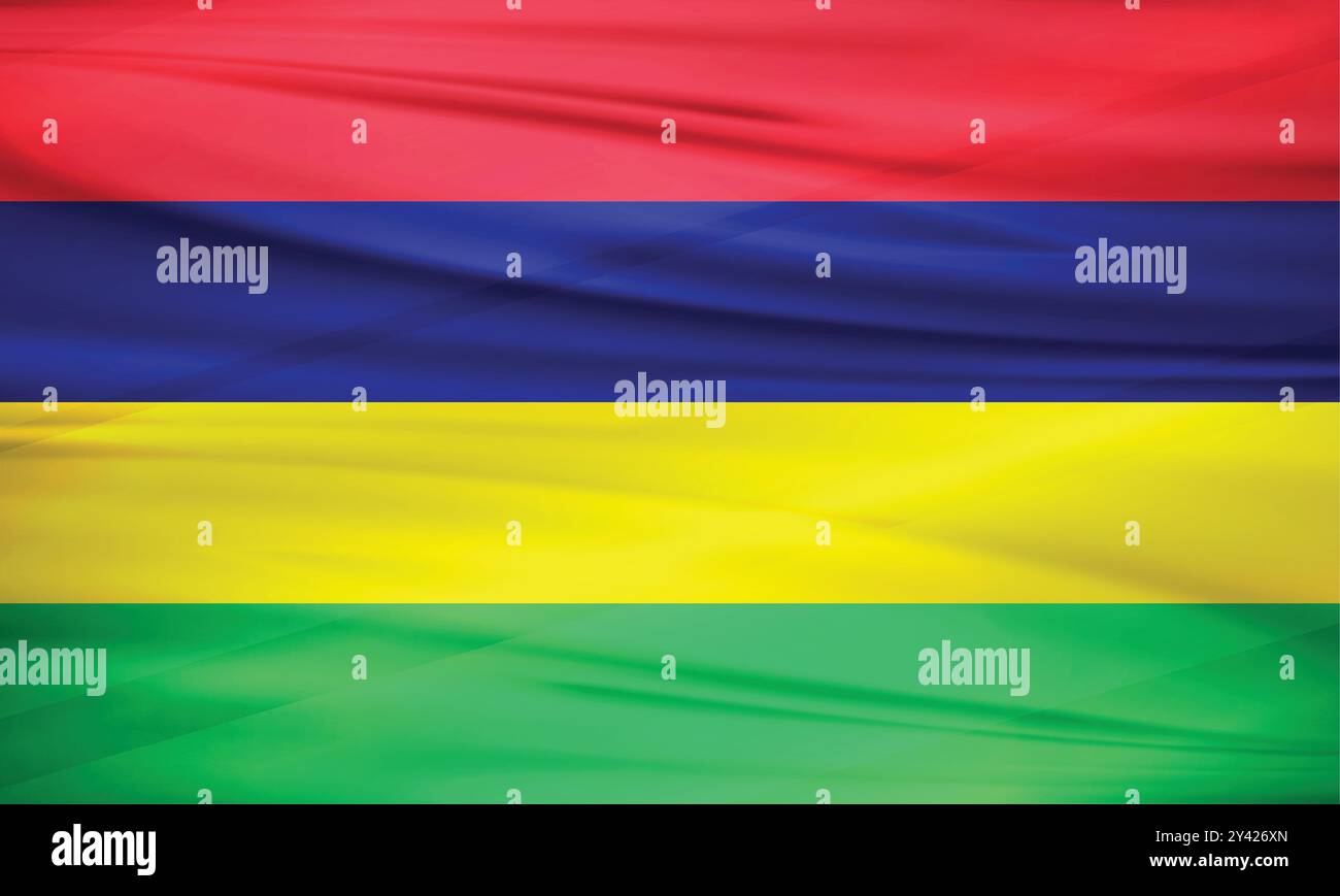 Editable vector mauritius country flag hi-res stock photography and ...