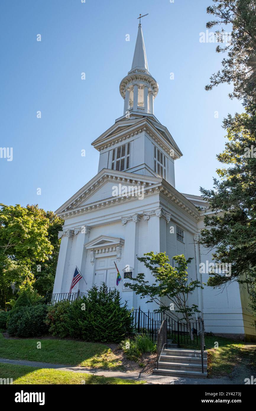 First Church of Christ in Sandwich, MA Stock Photo - Alamy