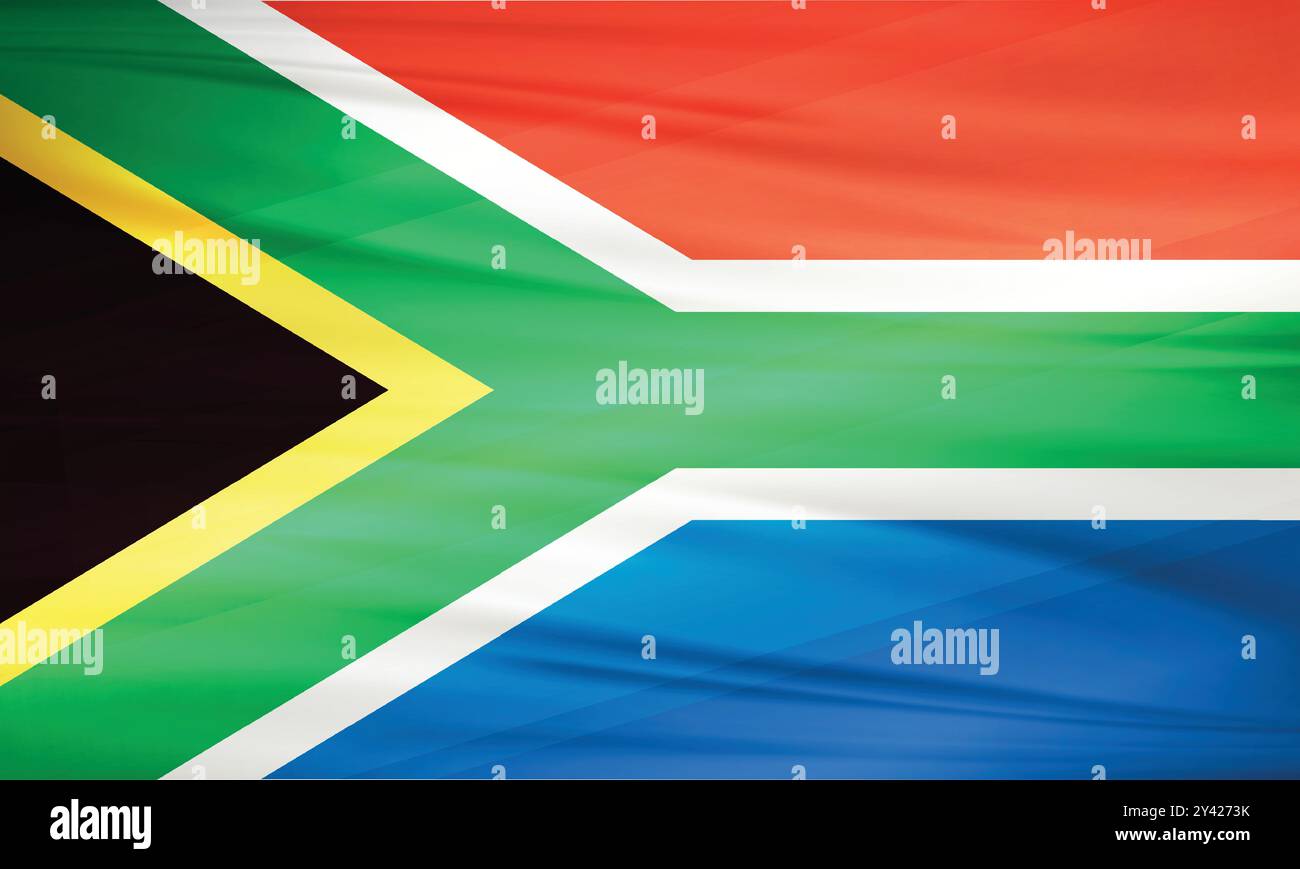 South Africa Flag and Editable Vector, South Africa Country Flag Stock ...