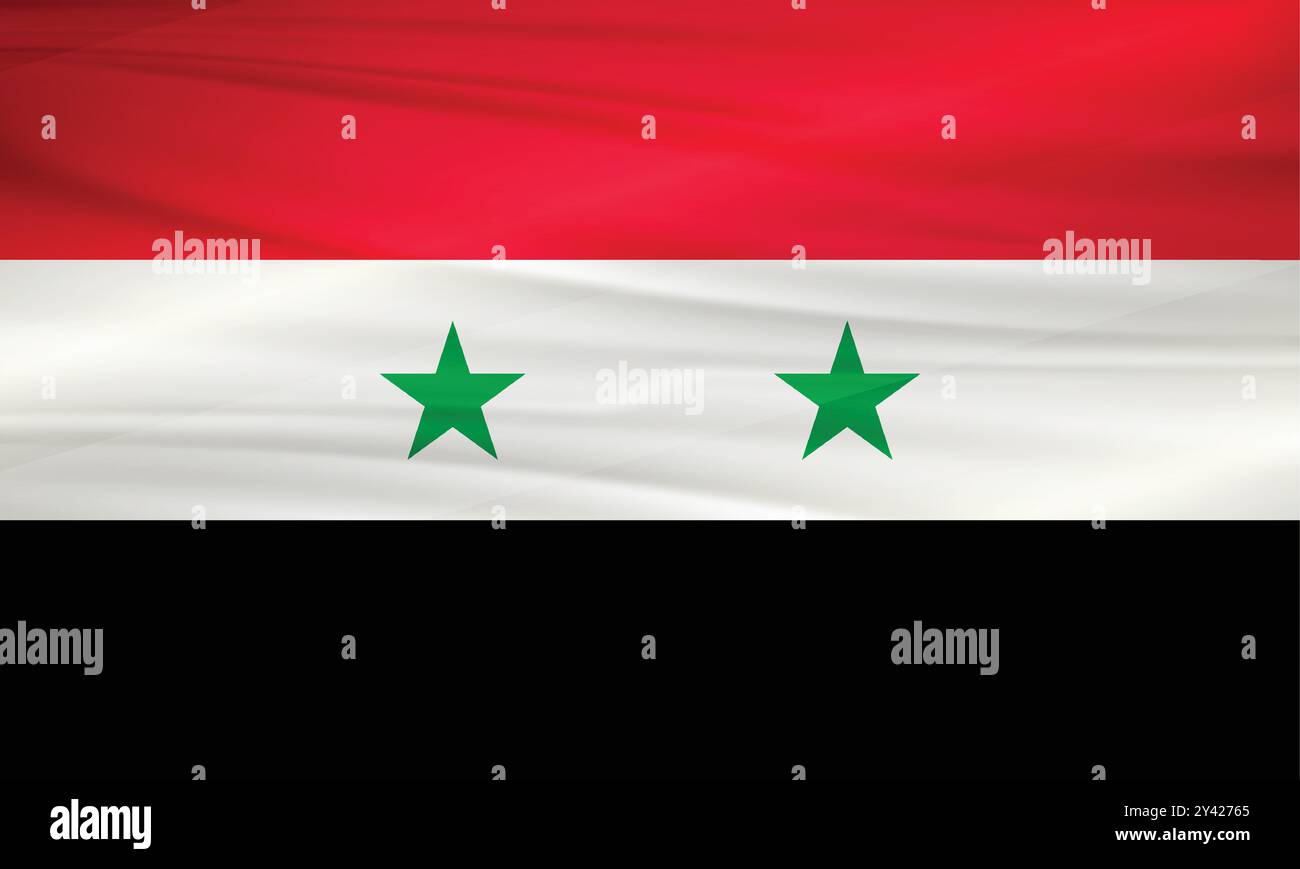 Editable vector syria country flag Stock Vector Images - Alamy