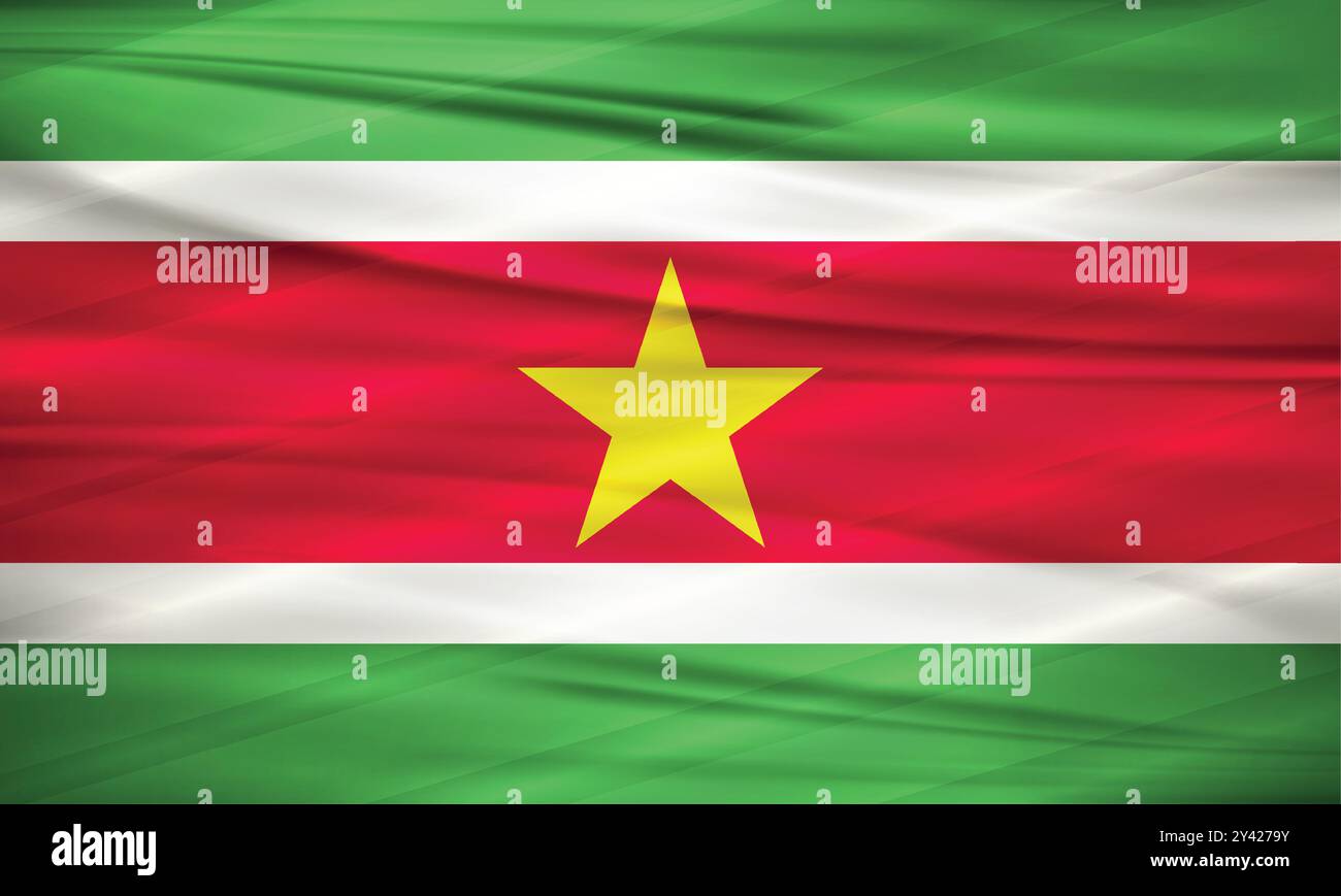 Editable suriname flag vector hi-res stock photography and images - Alamy