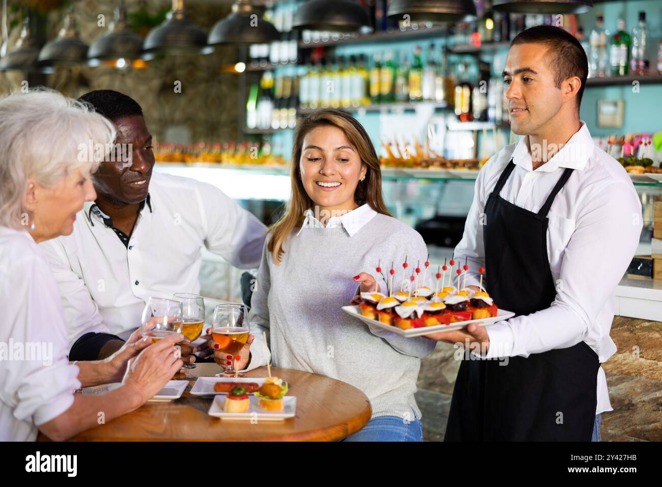 Group people bringing job hi-res stock photography and images - Alamy