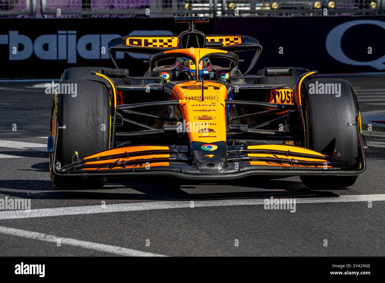 Baku - 15-09-2024, Baku City Circuit, Oscar Piastri at the Formula 1 ...