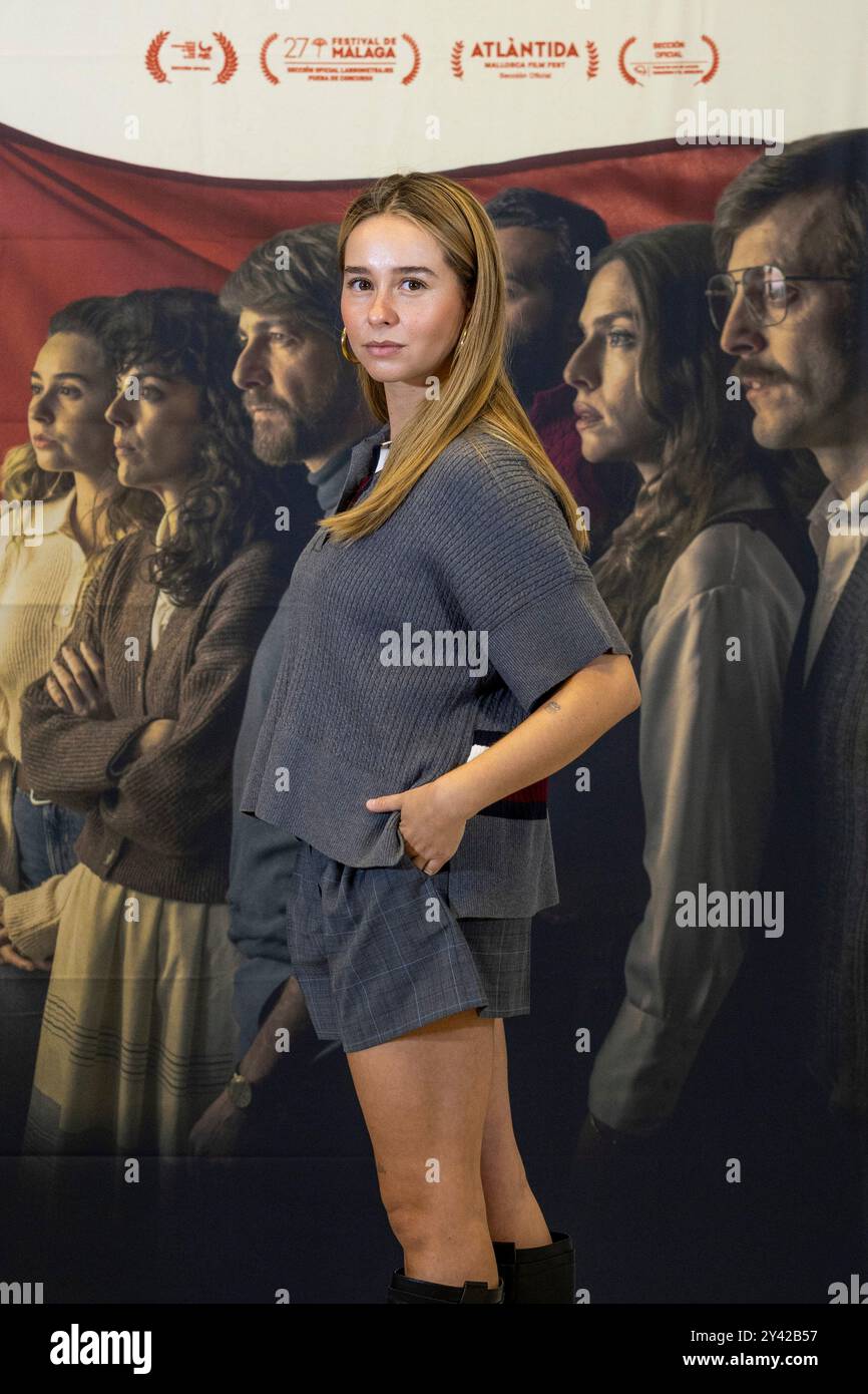 Paula Usero attends 'Solos en la Noche' Photocall at Cine Paz in Madrid ...