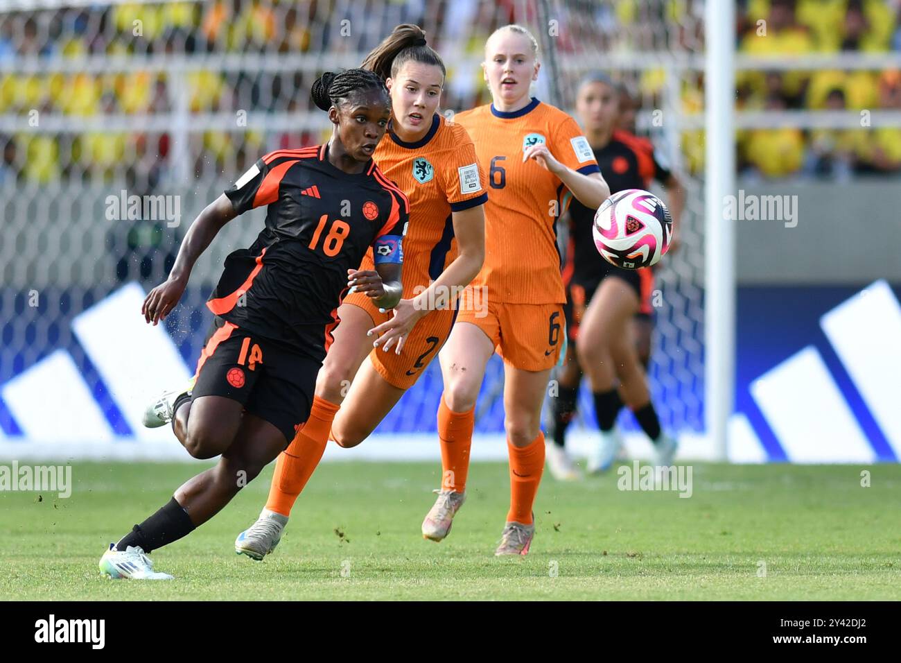 Cali, Colombia. 15th Sep, 2024. Louise van Oosten of Netherlands ...