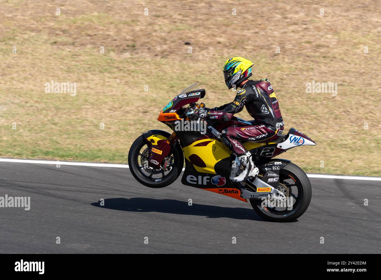 Motogp world championship finish line hi-res stock photography and ...