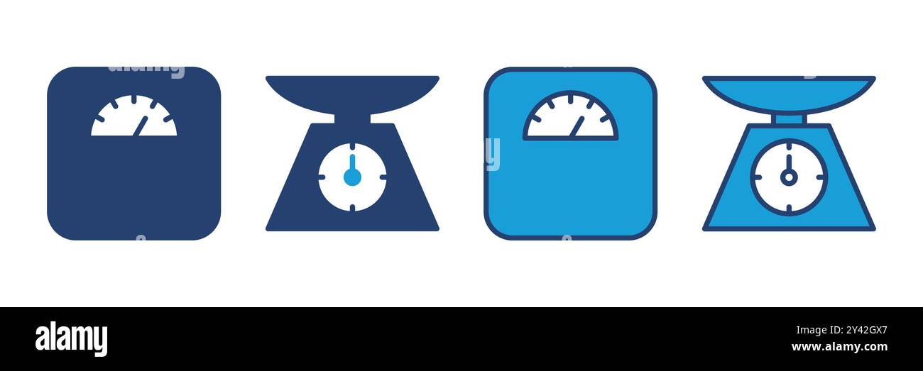 Scales icon vector. Weight scale icon Stock Vector Image & Art - Alamy