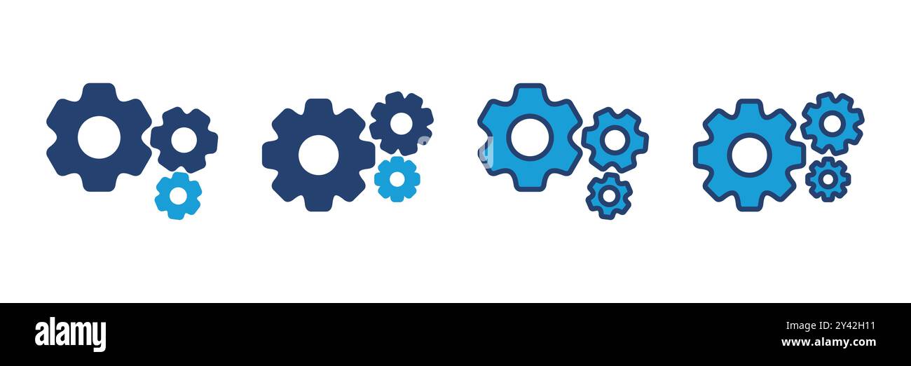 Setting Icon Vector Cog Settings Icon Symbol Stock Vector Image And Art