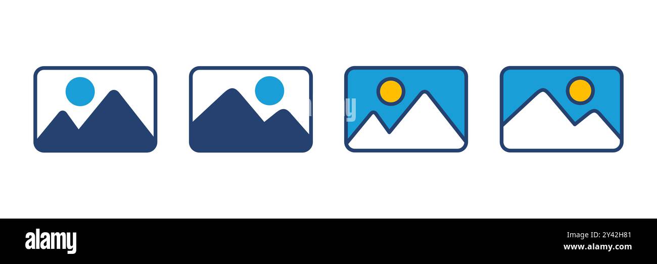 Picture icon vector. photo gallery icon symbol Stock Vector Image & Art ...