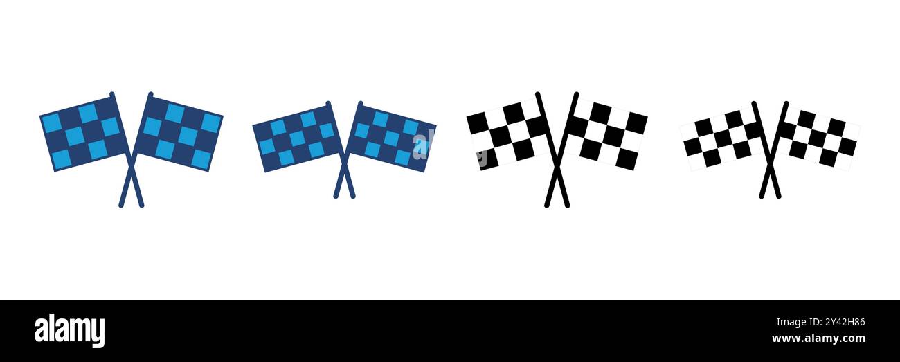 Racing flag icon vector. race flag icon.Checkered racing flag icon Stock Vector Image & Art - Alamy
