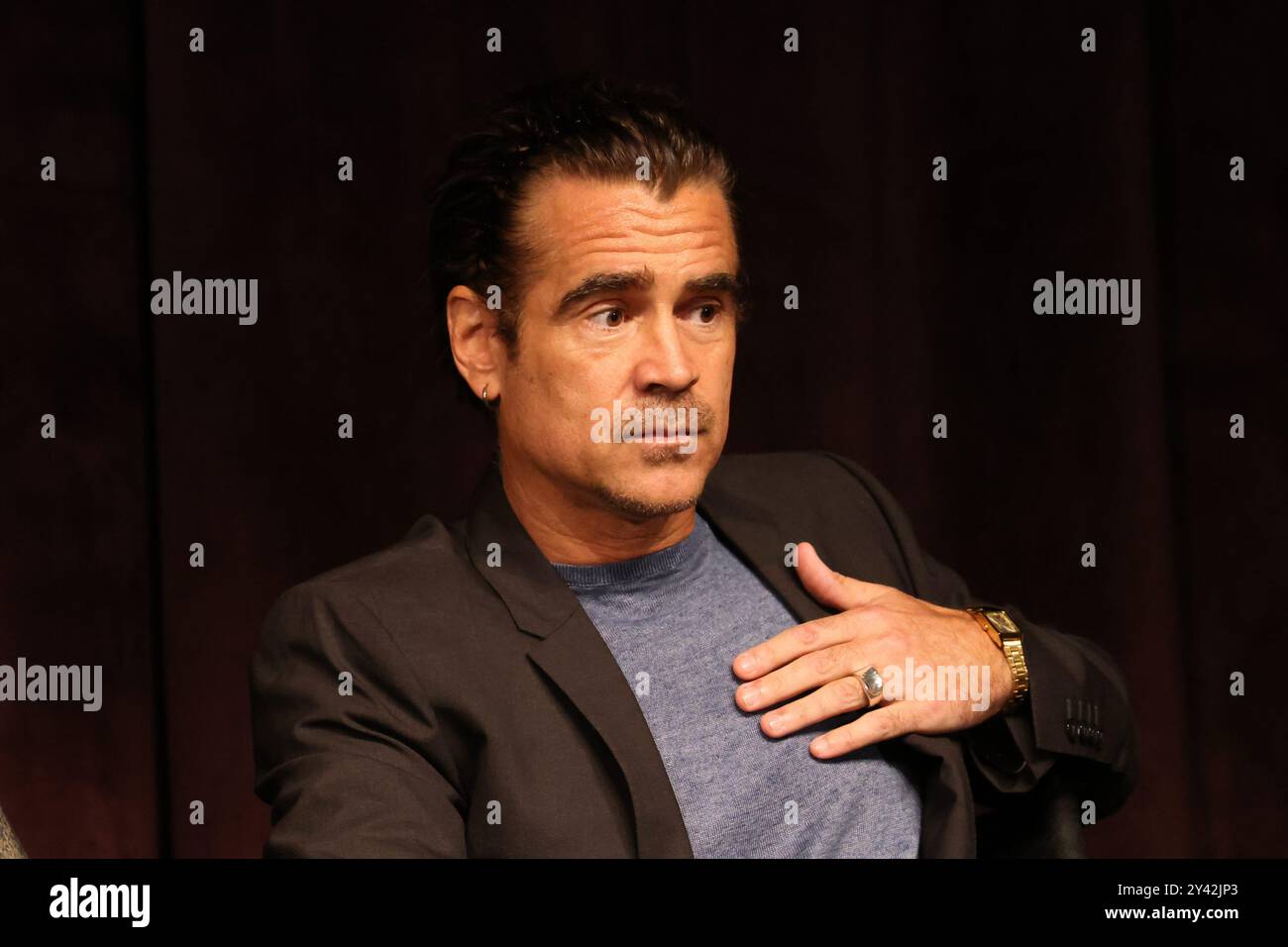 Colin Farrell 09/11/2024 HBO Original “The Penguin” Press Conference ...