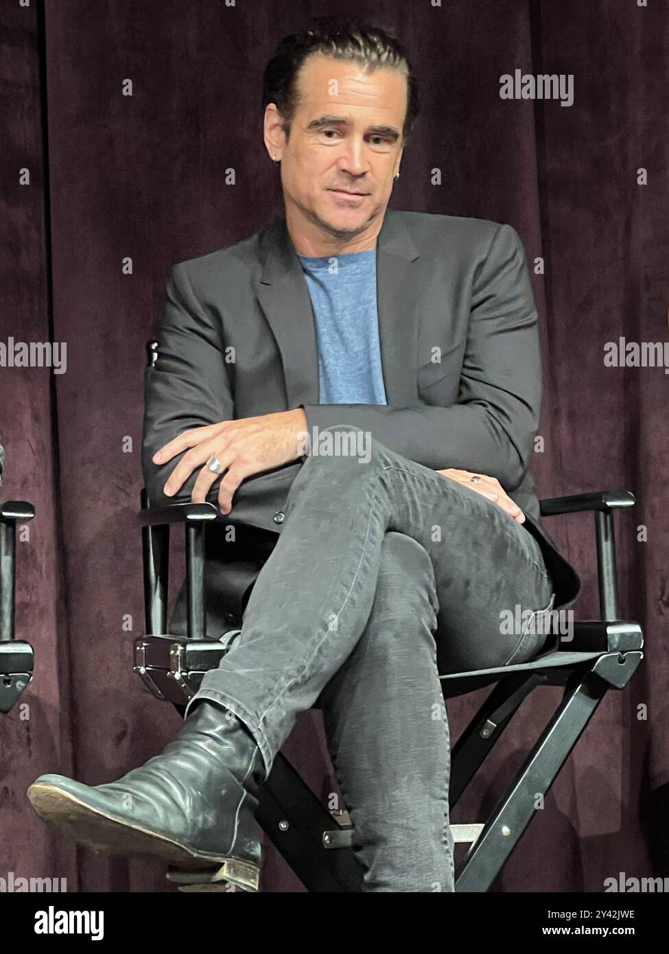 Colin Farrell 09/11/2024 HBO Original “The Penguin” Press Conference ...