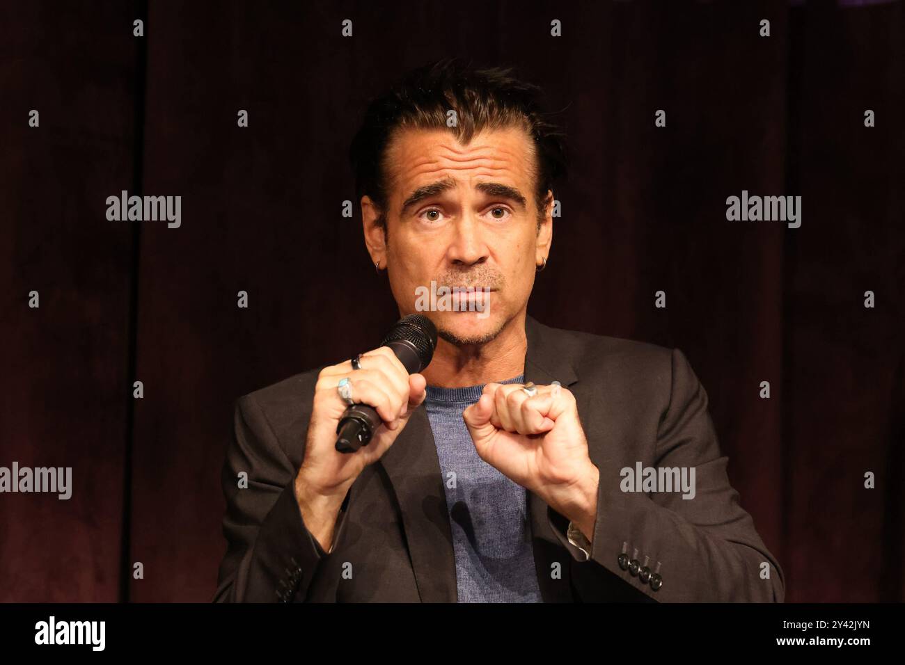 Colin Farrell 09/11/2024 HBO Original “The Penguin” Press Conference ...