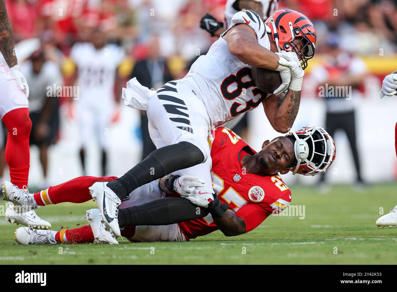 September 15, 2024: Kansas City Chiefs safety Chamarri Conner (27 ...