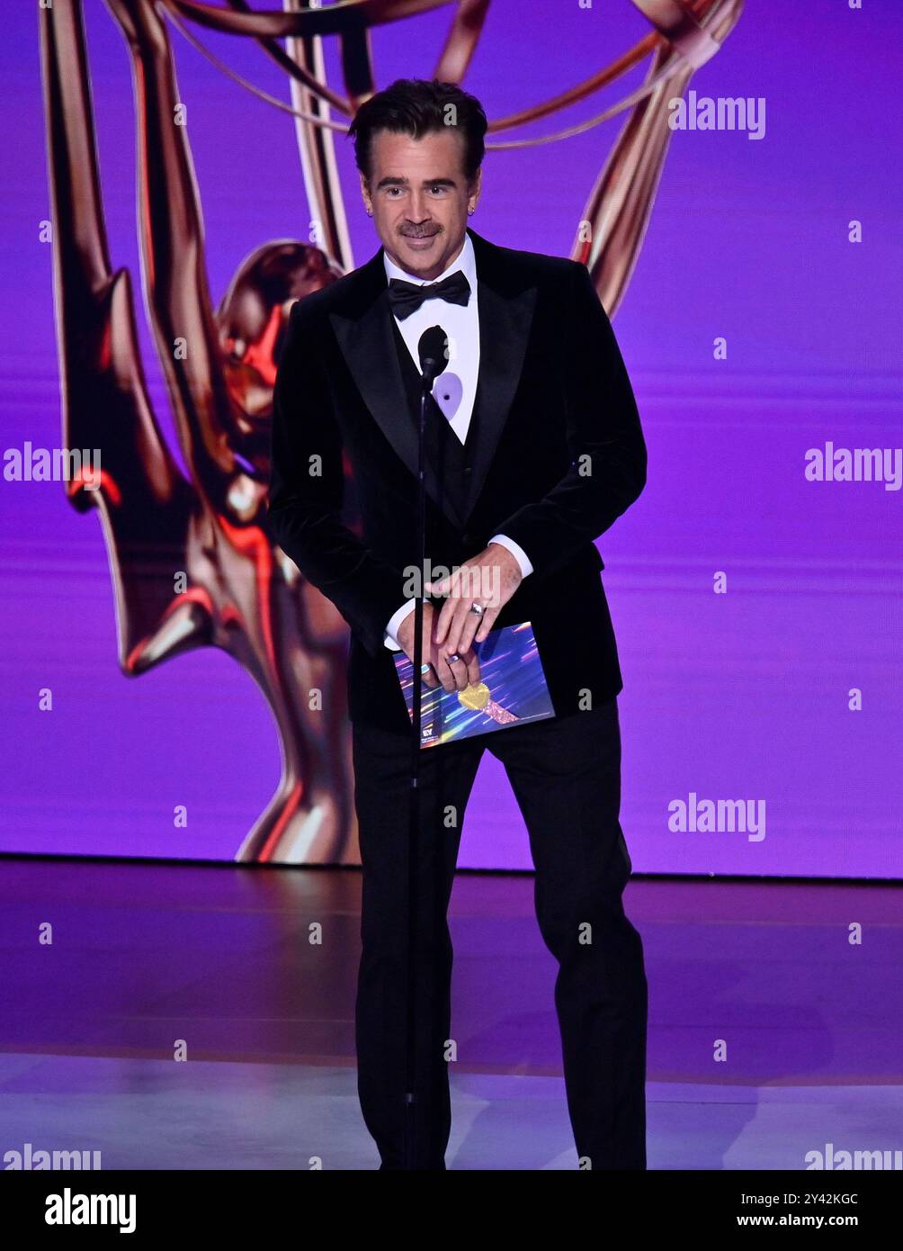 Los Angeles, United States. 15th Sep, 2024. Colin Farrell appears ...