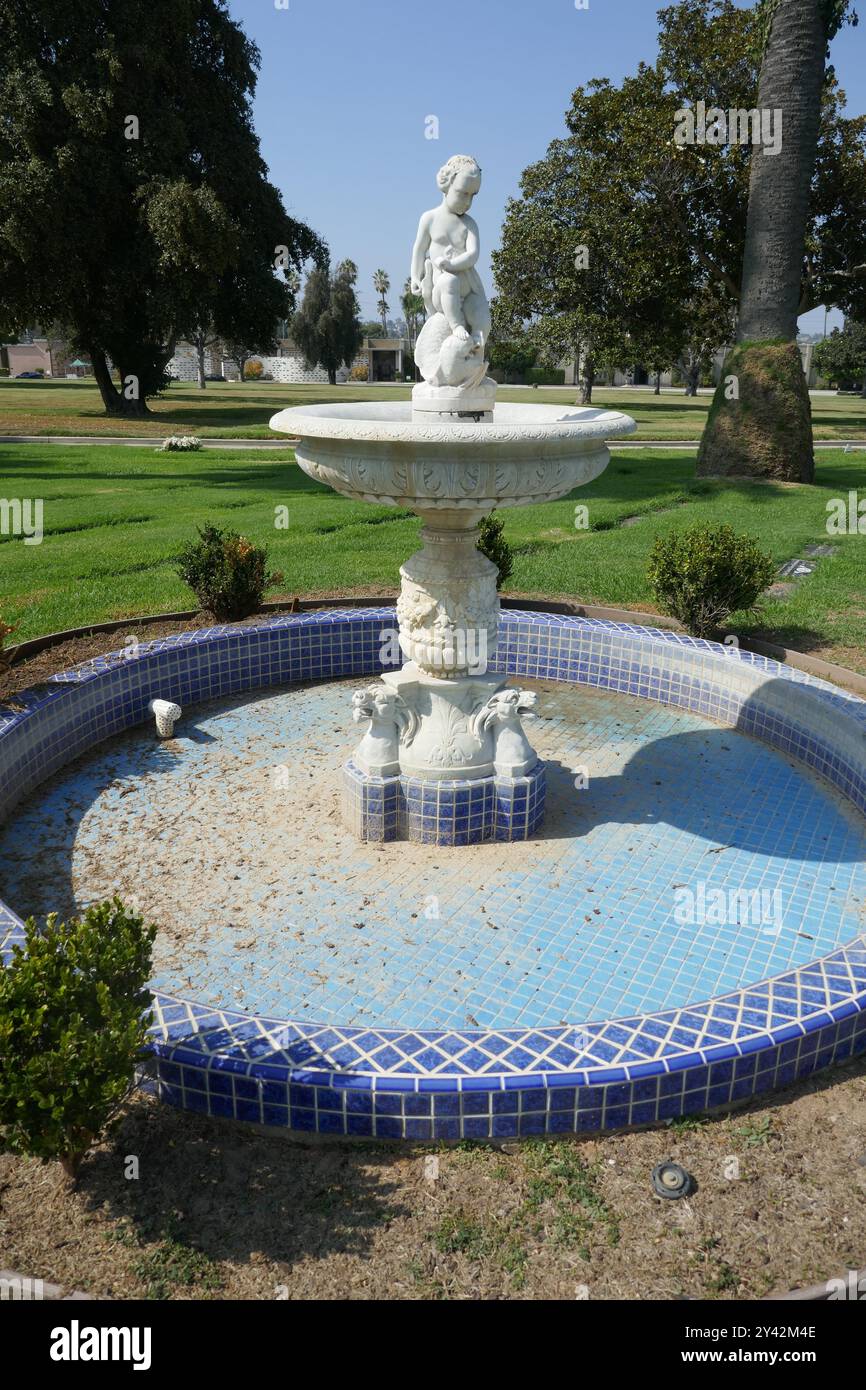 Inglewood, California, USA 14th September 2024 Inglewood Park Cemetery ...