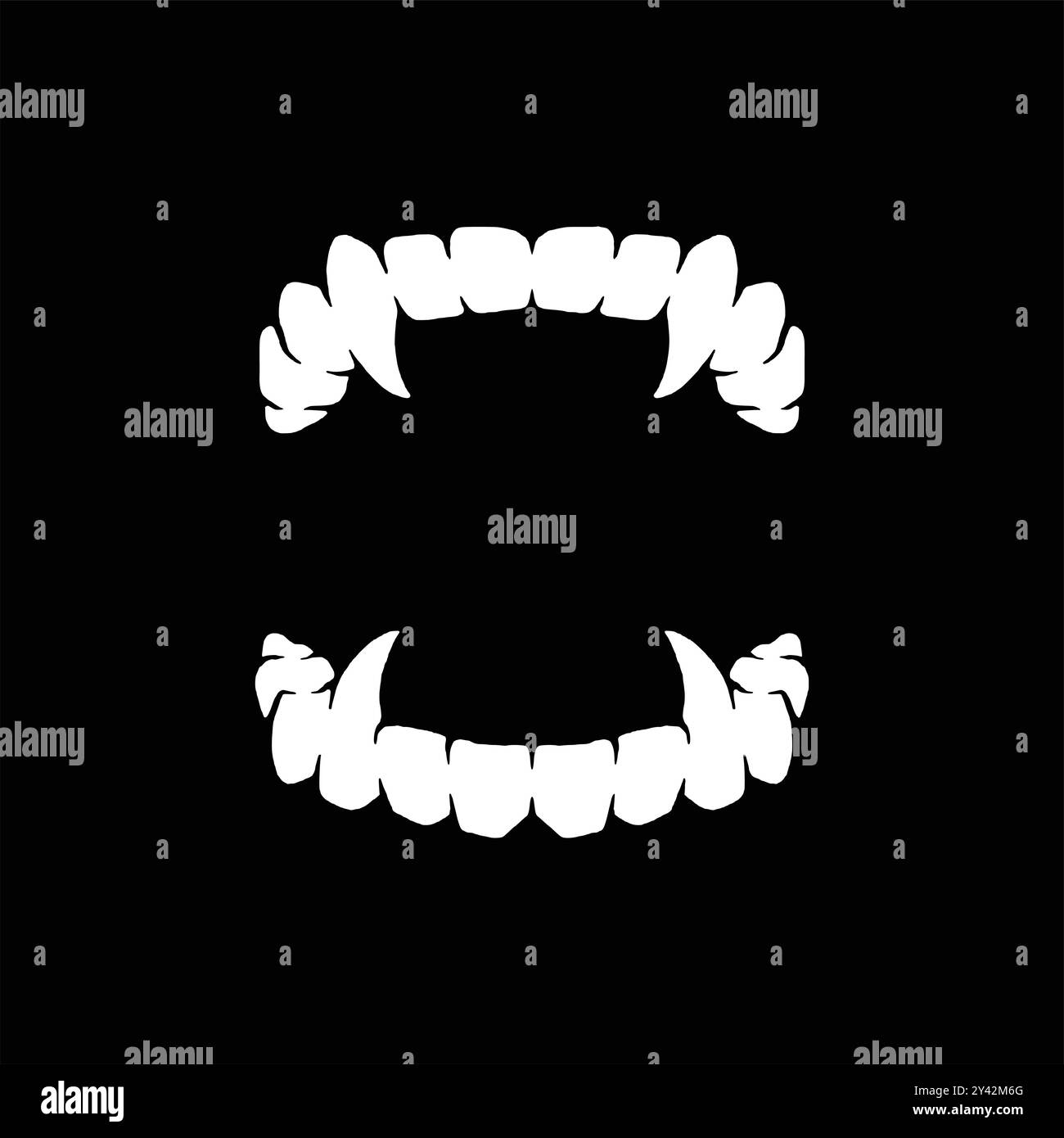 Female vampire fangs hi-res stock photography and images - Alamy