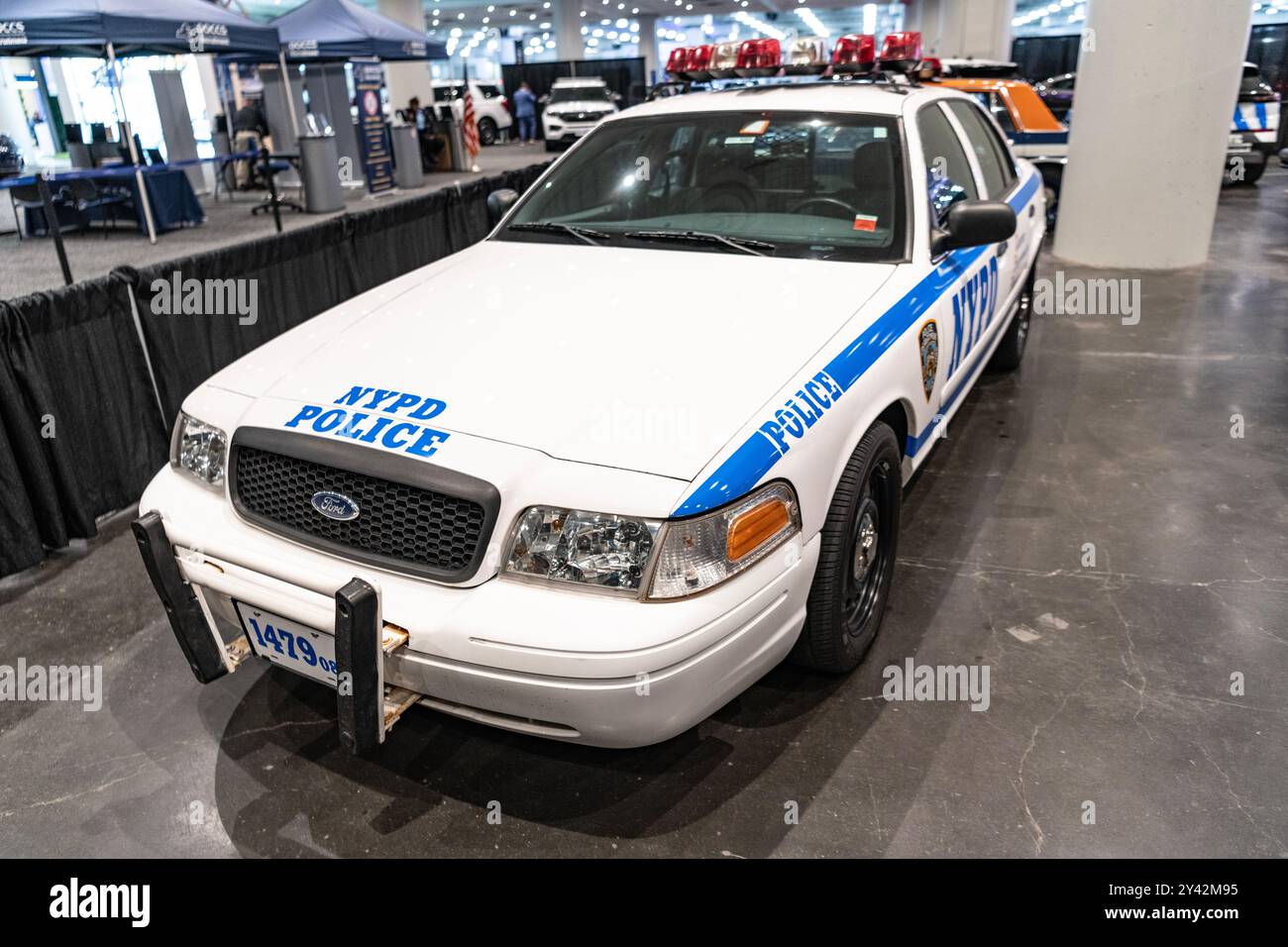 New York City, USA - March 27, 2024: Ford Crown Victoria NYPD police ...