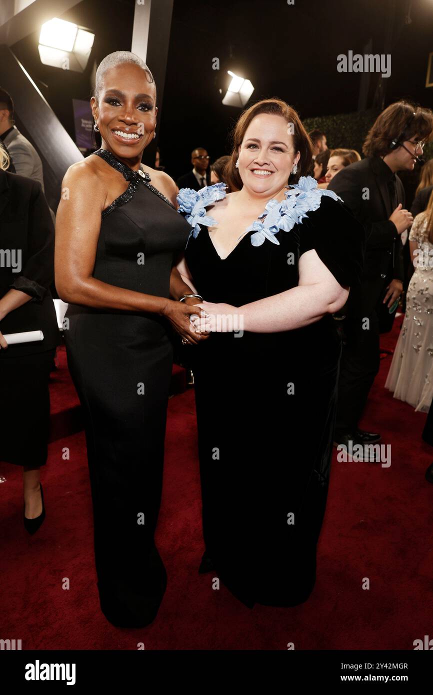 Sheryl Lee Ralph and Jessica Gunning walk the Red Carpet at the 76th ...