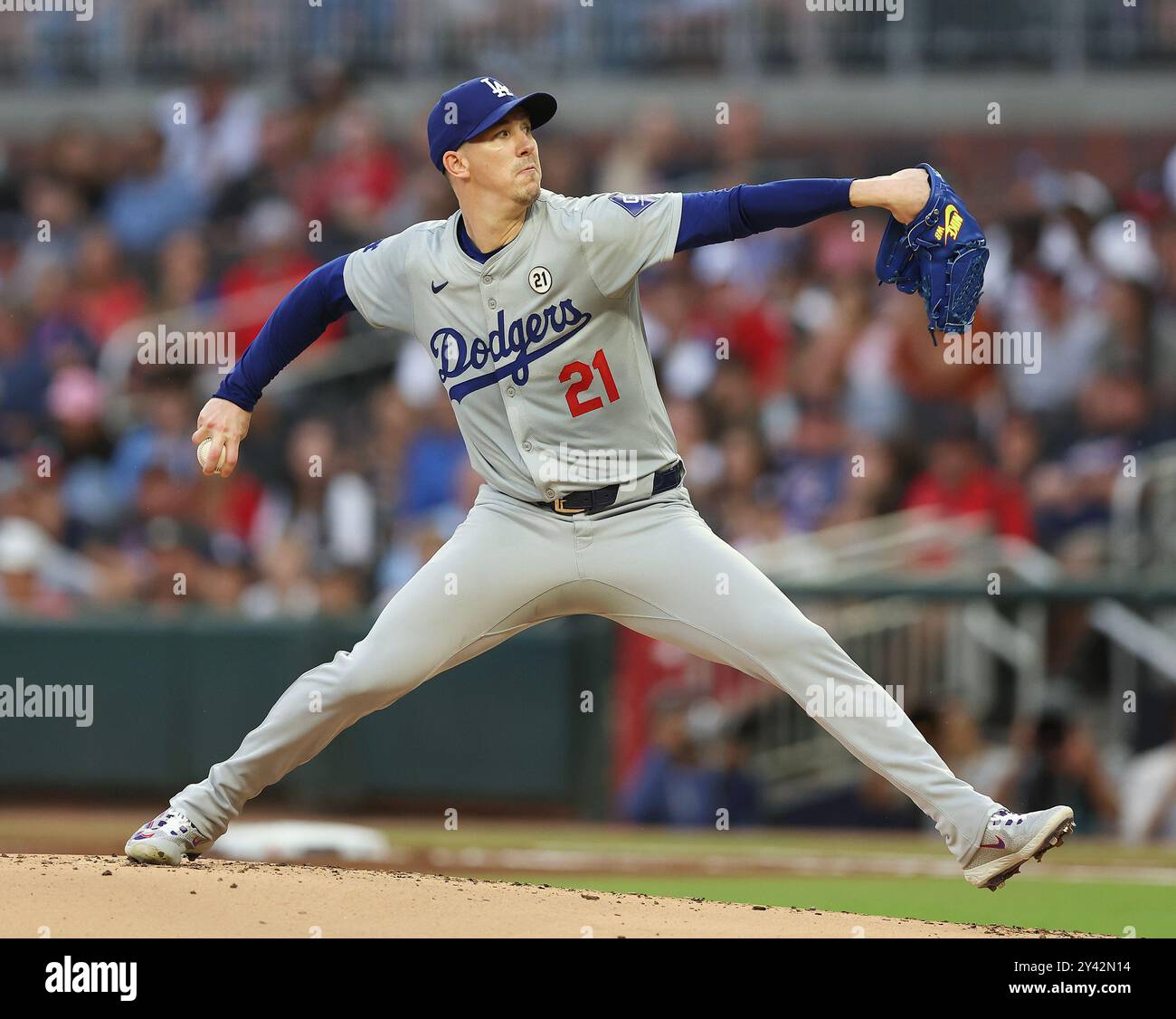 Atlanta, United States. 15th Sep, 2024. Los Angeles Dodgers pitcher ...