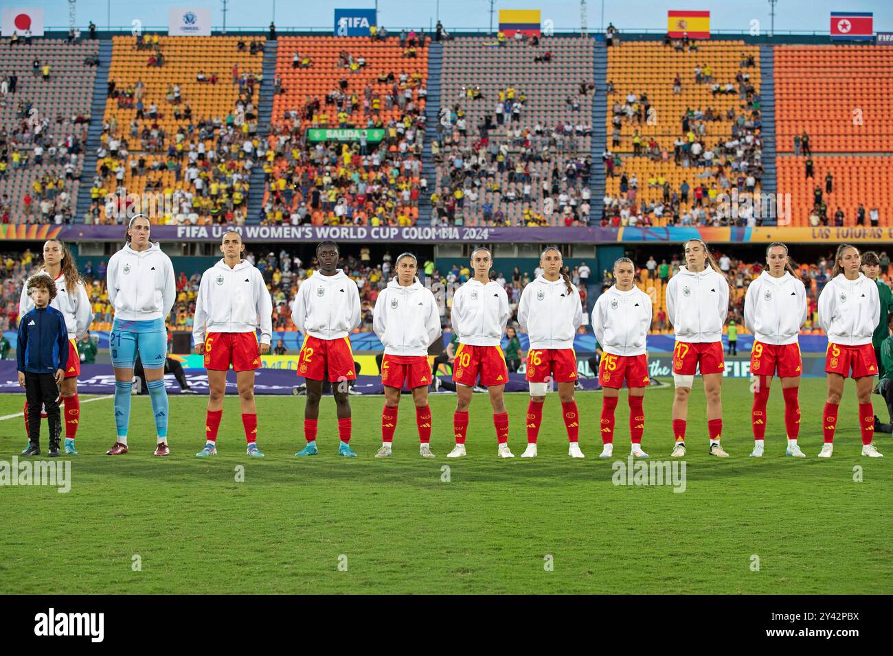 Medelin, Colombia. 15th Sep, 2024. (L-R) Silvia Lloris, Eunate ...