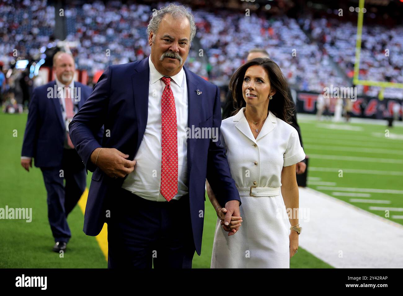 Houston, Texas, USA. 15th Sep, 2024. Houston Texans owner Cal McNair ...