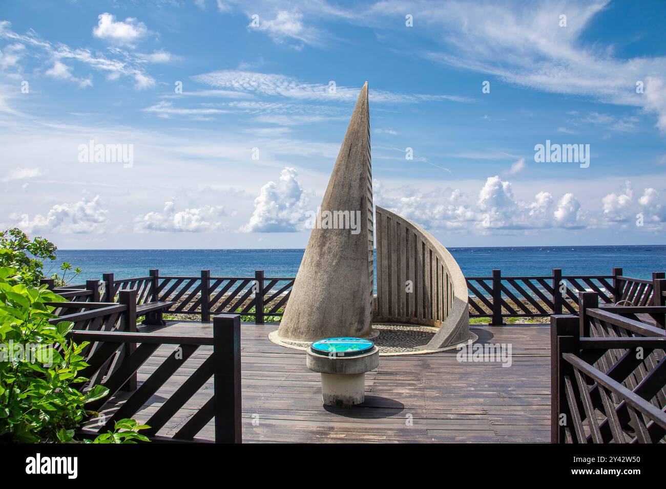 The Southernmost Point of Taiwan, located in Eluanbi Park in Kenting ...