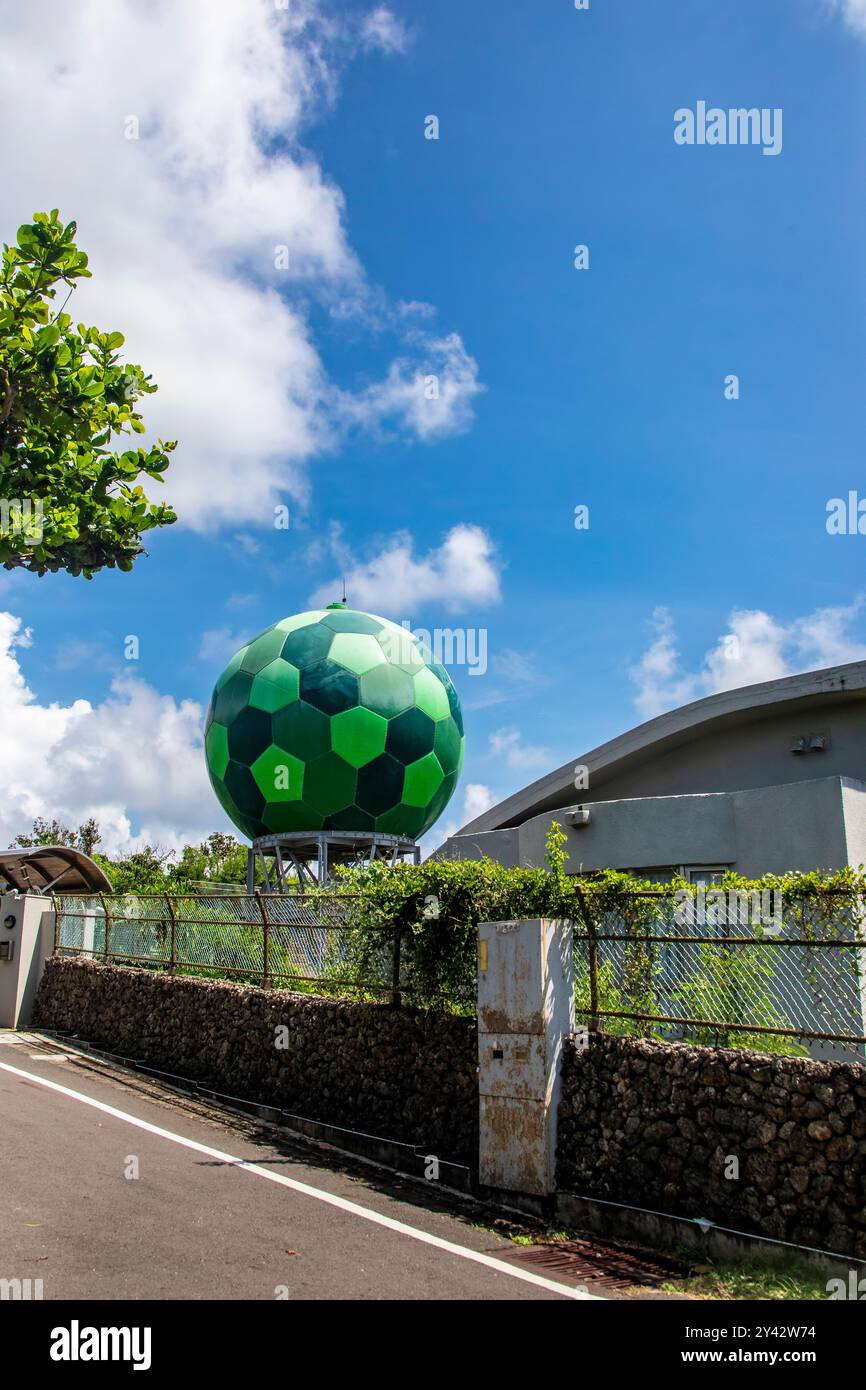 Kenting Taiwan 2nd Sep 2024: The The camouflage radar antenna at ...