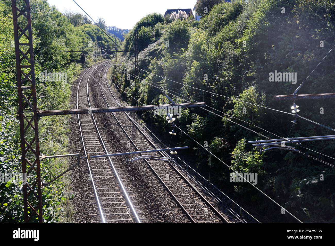Uzerche, a small authentic, historic and touristic town on the banks of ...