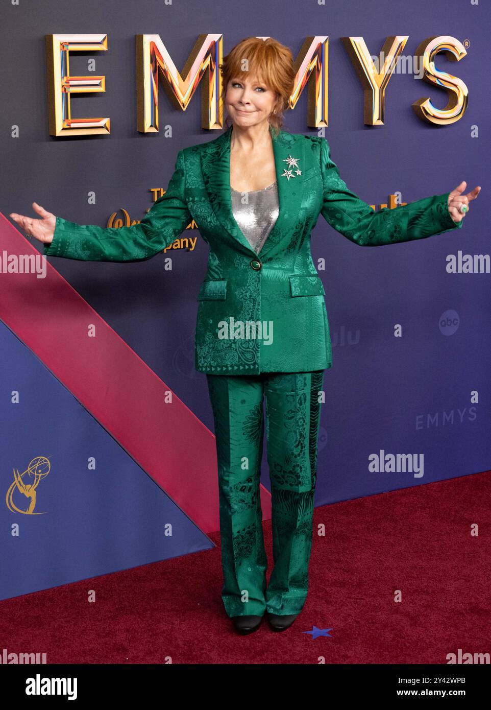 Los Angeles, United States. 15th Sep, 2024. Reba McIntyre arrives for ...