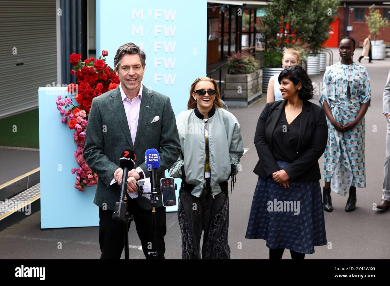 Melbourne, Australia. 16th Sep, 2024. Lord Mayor Nicholas Reece ...