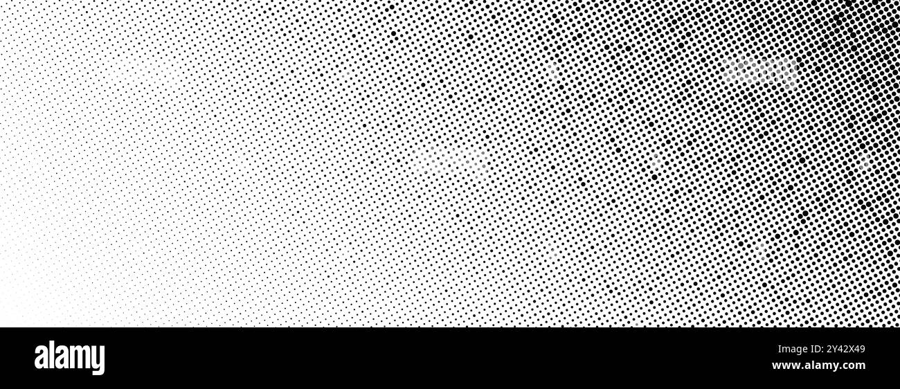 Grunge halftone gradient background. Faded grit noise texture. Black ...